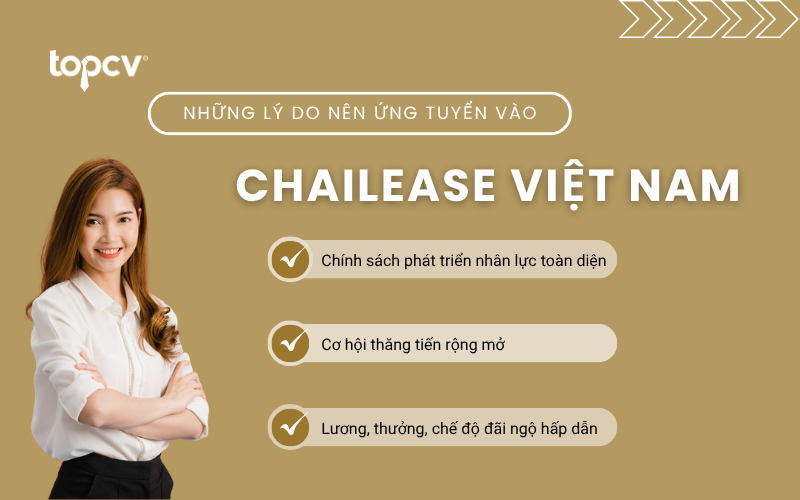 Công ty Chailease tuyển dụng những vị trí nào? Review môi trường làm ...