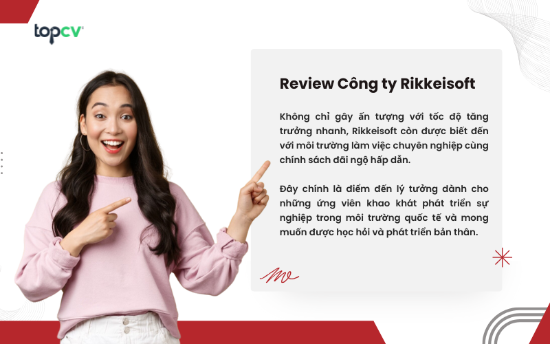 Rikkeisoft tuyển dụng những vị trí nào? Review Công ty Rikkeisoft