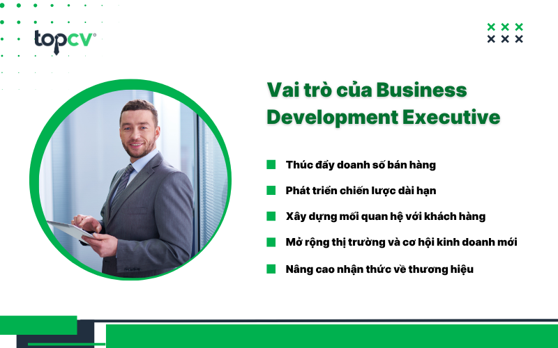 Business Development Executive là gì? Mô tả công việc chi tiết