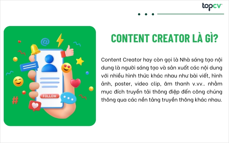 Content Creator là gì? TOP các kỹ năng cần có của Content Creator