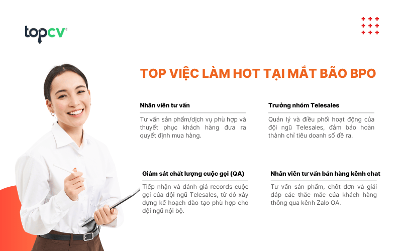 Mắt Bão BPO tuyển dụng những vị trí nào? Review Công ty Mắt Bão BPO