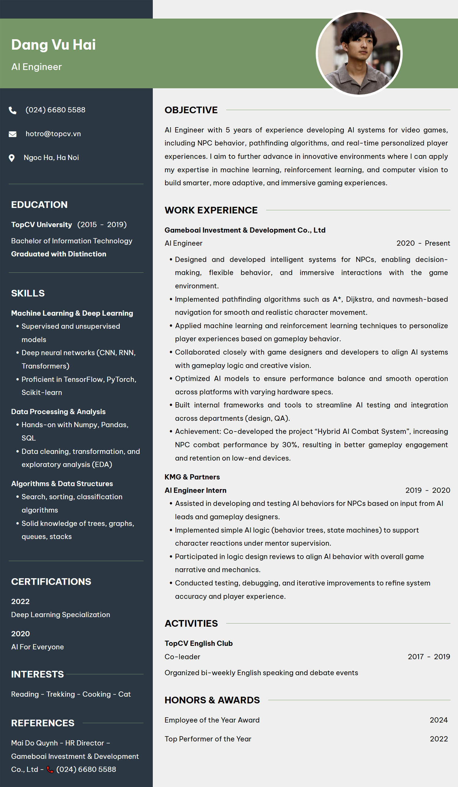 TOP 36 mẫu CV AI Engineer 2026 - Tiếng Việt