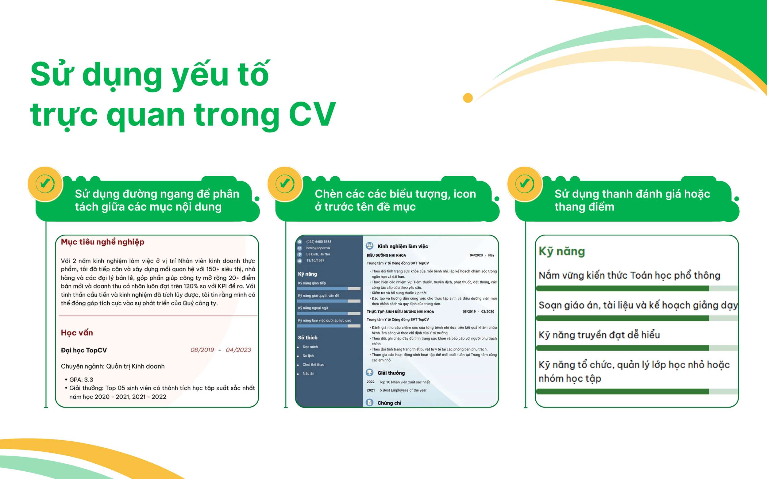 Tuyển chọn TOP 31 mẫu CV Ấn tượng (tiếng Việt) 2025