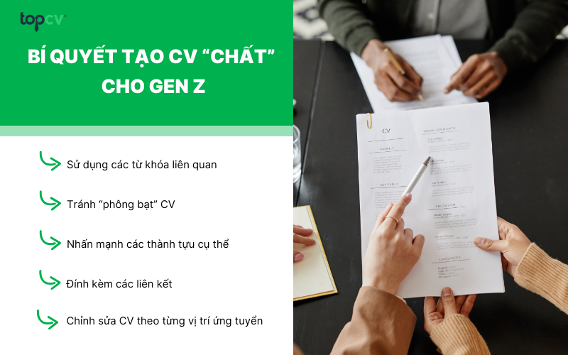 Gợi ý những mẫu CV đẹp cho Gen Z giúp chinh phục nhà tuyển dụng