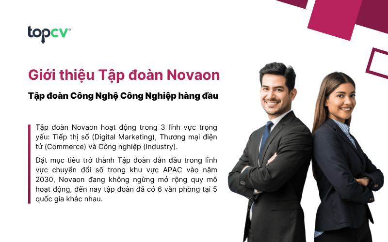 Tập đoàn Novaon tuyển dụng vị trí nào? Tại sao nên ứng tuyển vào Novaon?