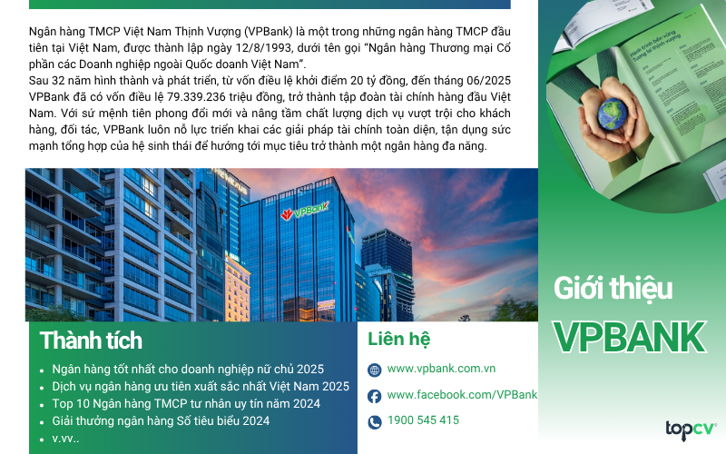VPBank tuyển dụng những vị trí nào? Những vị trí HOT đang tuyển dụng ...